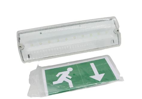 Newlec Bulkhead E3 2w Led M Nm Emergency Exit Light Nle3b Ip65 £12 99 Picclick Uk