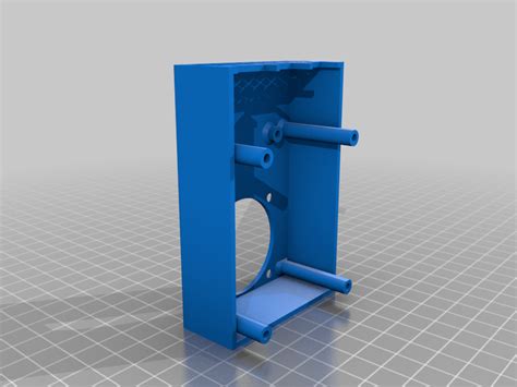 Raspberry Pi 3 Case 2 Rails By Martassan Download Free Stl Model