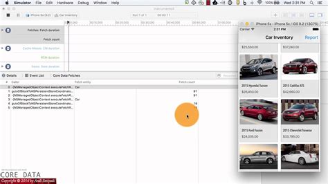Mastering Ios Core Data With Swift Performance Tuning With Batch Size Fetching Youtube