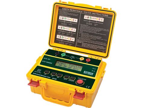 4 Wire Earth Ground Resistance Tester