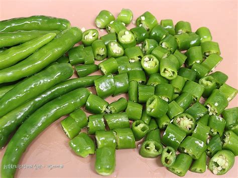 청양고추장아찌 만드는법~ 청양고추요리