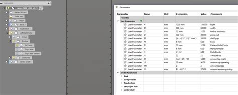 holes multiple in pattern for shelf supports autodesk community