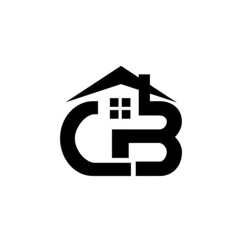 Premium Vector Cb Home Logo