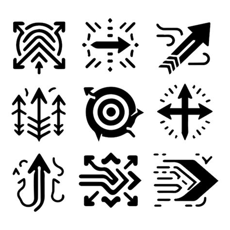 Premium Vector Vector Set Collection Arrow Illustration