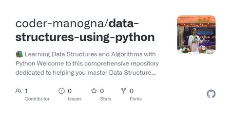 Github Coder Manognadata Structures Using Python 📚 Learning Data