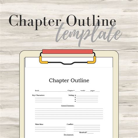 Chapter Outline Template