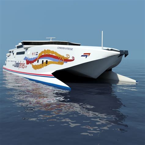 High Speed Catamaran 3d Model 149 Max 3ds Free3d