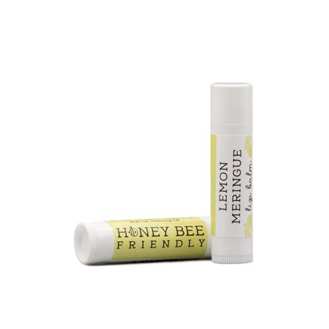 Lemon Meringue Lip Balm Honey Bee Friendly