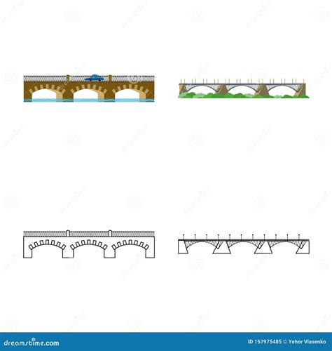Vector Illustration Of Connection And Design Icon Collection Of Connection And Side Stock
