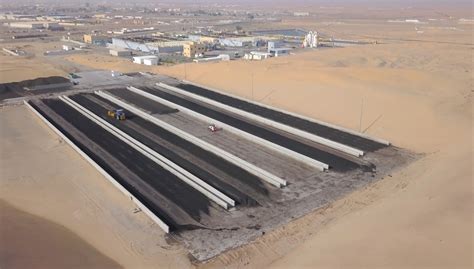 Solar Sludge Drying Beds Qatra Sharjah