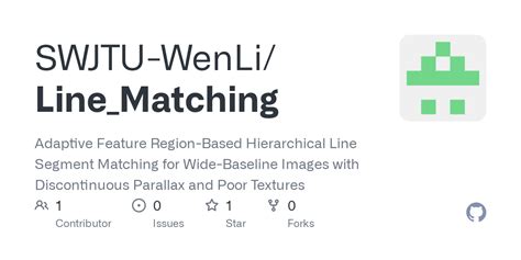 Github Swjtu Wenlilinematching Adaptive Feature Region Based