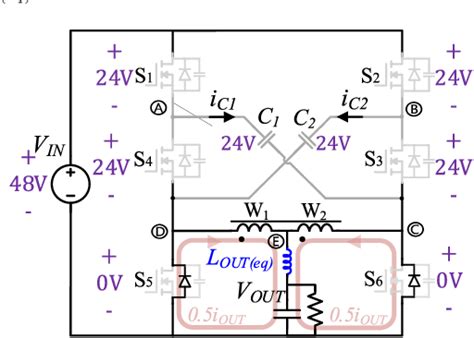 Figure 1 From A Switched Capacitor And Autotransformer Hybrid Converter With Dc Current In The
