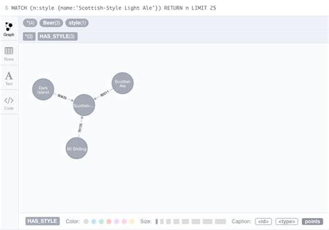 neo4j how to display relationship properties on the graph edge