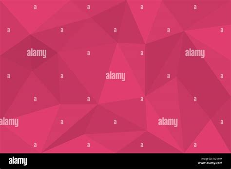 Abstract Background Pattern Made With Polygonal And Triangular Shapes In Tones Of Pink Modern