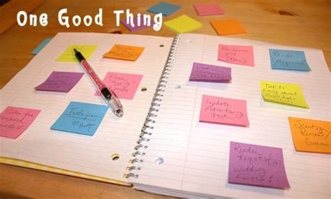 Ways To Use Sticky Notes Notes Planner Post It Notes Getting Organized