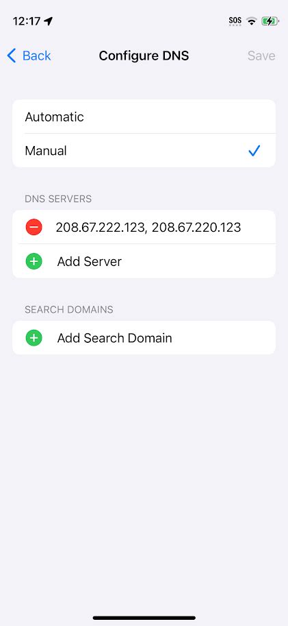 Blocking Not Working On IPhone Since IOS 17 OpenDNS