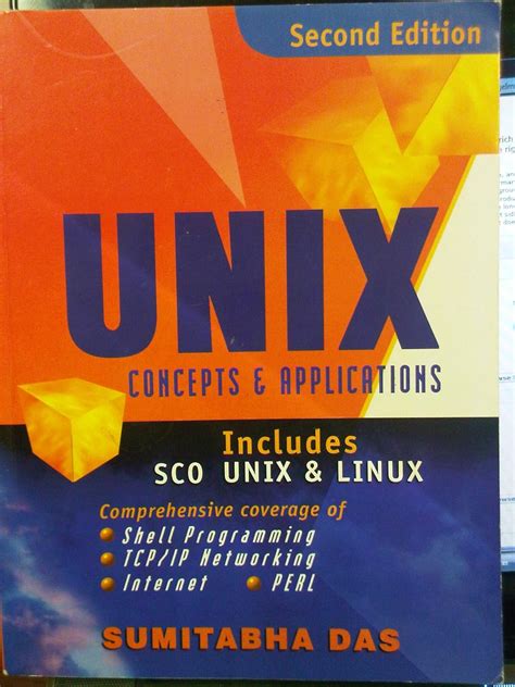 Unix Concepts And Applications Sumitabha Das Amazon Books