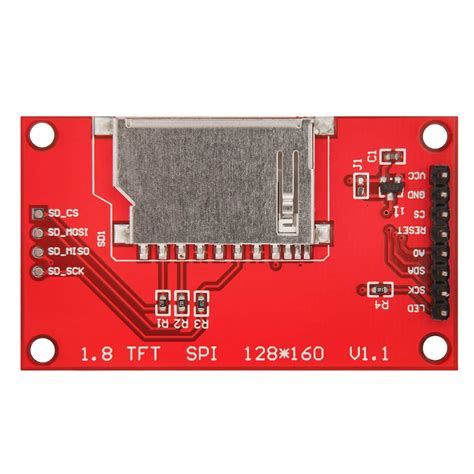 1 8 Inch Spi Tft Display St7735 With 128 X 160 Pixels