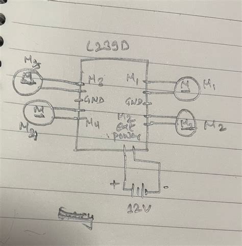 I Am Using L293d Motor Shield And Arduino To Drive 4 Motor But The