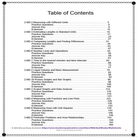 Tabe 13 14 Level E Math Ultimate Prep Bundle By Wild And Wacky Worksheets