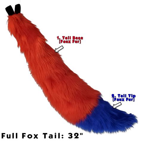 Pawstar Color Swap Fox Tail