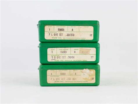 Assorted Reloading Dies Res Auction Services