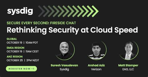 Fireside Chat Rethinking Security At Cloud Speed