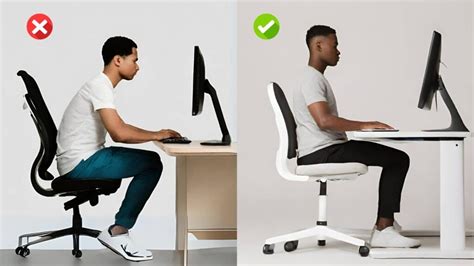 Perfect Sitting Position For Computer Ergonomic Desk Setup Guide
