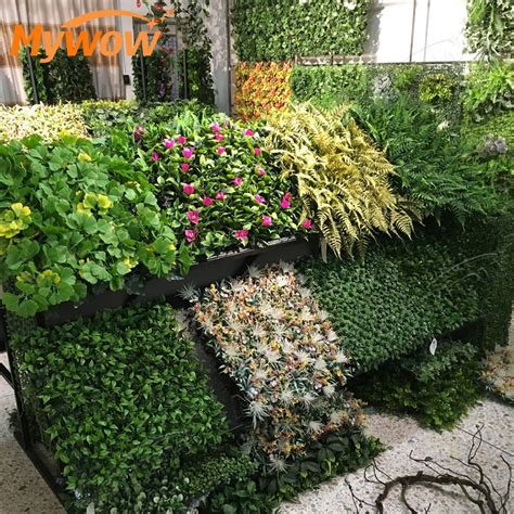 Artificial Grass Panels Hanging Aritificial Grass Plants Artificial