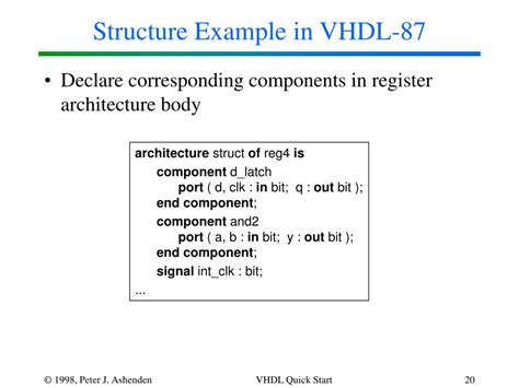 Ppt Vhdl Quick Start Powerpoint Presentation Free Download Id1220150