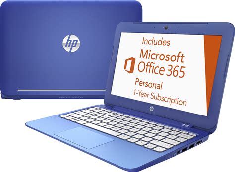 Hp Stream Laptop Intel Celeron Gb Memory Gb Emmc Solid State Drive Blue D Dx