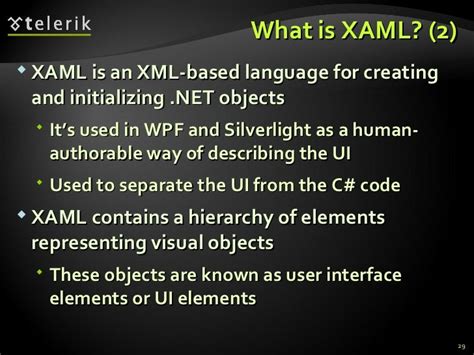 Introduction To Xaml And Wpf