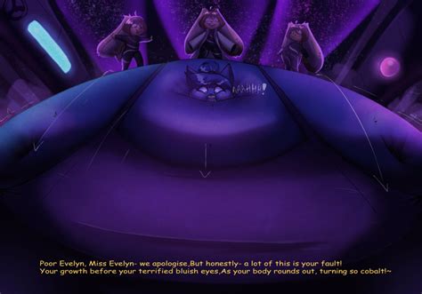 Rule 34 Big Breasts Bigger Than Canvas Blueberry Inflation Breasts Female Fruityshork Furry