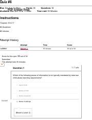 Quiz 6 Answers Pdf Quiz 6 Due Dec 6 At 11 59pm Points 30 Questions 30 Available After Nov 30