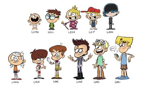 How Tall Are The Loud House Characters At Piper Wayne Blog