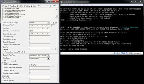 windows 2016 preview 5 as an iscsi target for tinypxe iscsi ipxe