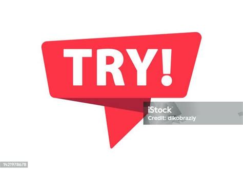 시도 배너 음성 거품 레이블 스티커 리본 템플릿 벡터 스톡 일러스트 레이 션 트라이 득점에 대한 스톡 벡터 아트 및 기타 이미지 트라이 득점 검은색 대화 풍선 문자