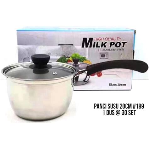 Jual Panci Susu Panci Indomie Panci Stainless Steel Ukuran 18 20cm