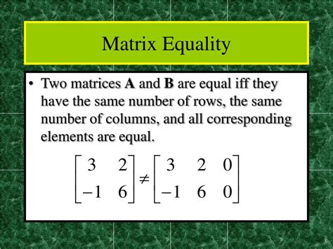 PPT Matrices PowerPoint Presentation Free Download ID 398350