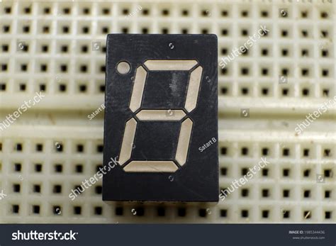 Sevensegment Display Form Electronic Display Device Stock Photo Shutterstock