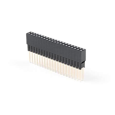 Extended Gpio Female Header 2x20 Pin 13 5mm 9 80mm PRT 16764
