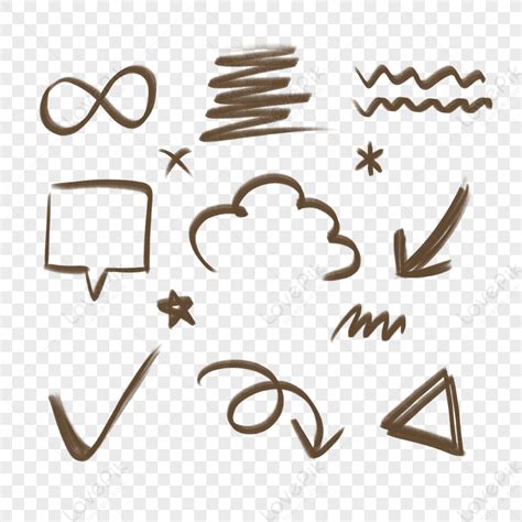 낙서 작업 패턴 교정 한국어 교육 밑줄 일러스트 별 손 종이 화살표색깔분홍 Png 일러스트 무료 다운로드 Lovepik