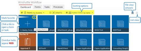 How To Use The Winshuttle Workflow Dashboard