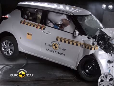 Maruti Swift Crash Test NCAP A NCAP Ratings Video Results DriveSpark News