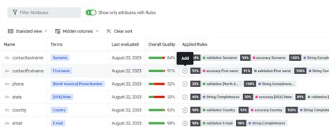 Add Dq Rules To Attributes Ataccama One