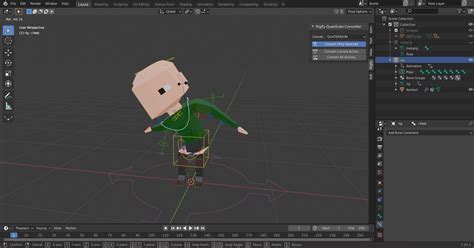 Animation My Rig Does Not Move My Character Correctly Blender Stack Exchange