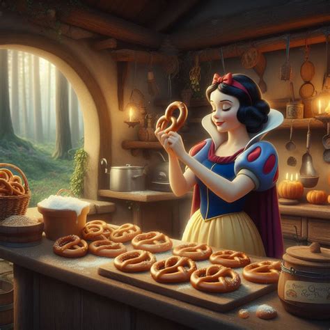 Snow White Baking Skill Pretzel Challenge By Princessnowwhiterp On