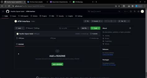paardha tejaswi saladi on linkedin the second task under the same domain of java development