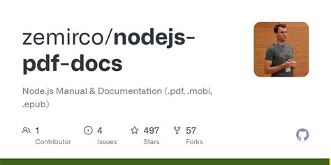 Github Zemirconodejs Pdf Docs Nodejs Manual And Documentation Pdf Mobi Epub