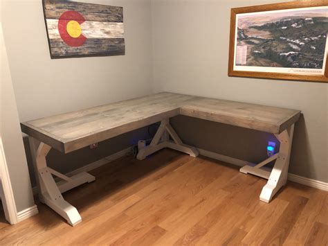 Diy L Shaped Desk